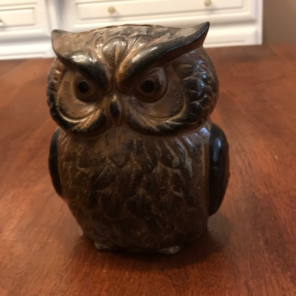 knobler | Accents | Rare 2 Faced Vintage Owl Bank | Poshmark